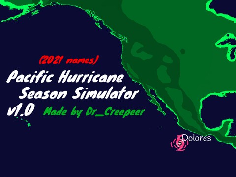 Pacific Hurricane Season Simulator v1.0