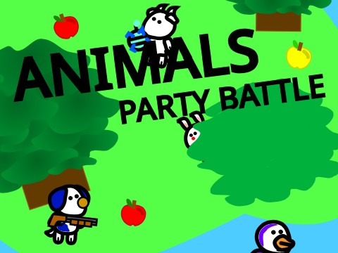 ☁ ANIMALS PARTY BATTLE (Mobile and Guest friendly)