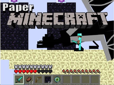 Paper Minecraft End Update!!! (bug)