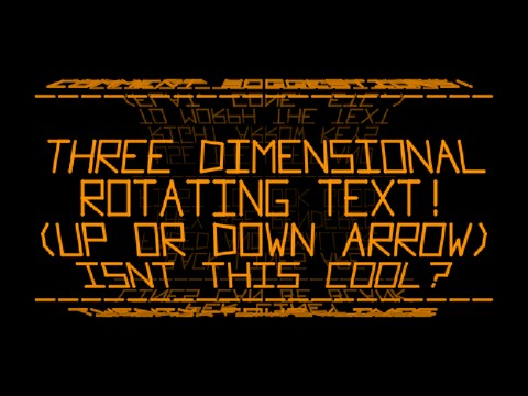 3D Text Engine