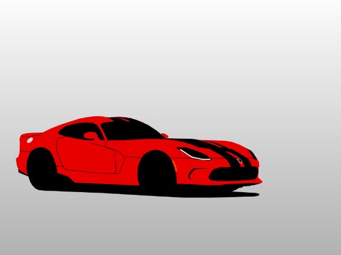 Dodge Viper SRT speedometer