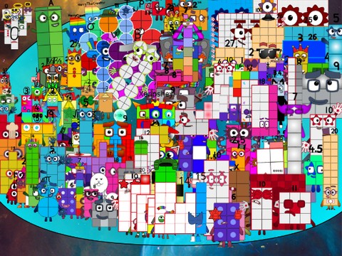 Numberblocks Gigantic Band V8