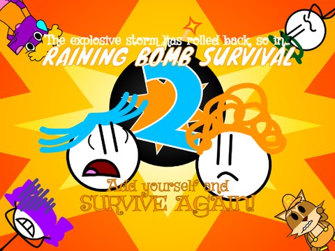 AY in Raining Bomb Survival 2! [ Remix 0 | 6 Players ]