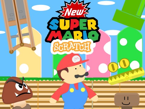Super Mario Bros For Scratch - New
