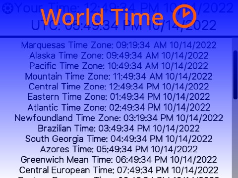 World Time