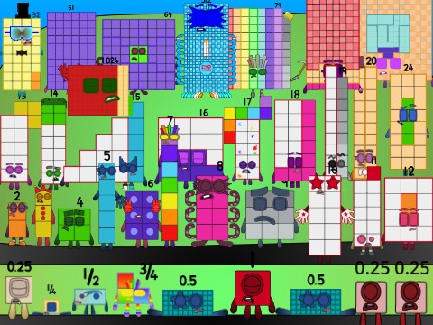 Numberblocks Band (Doubles Band)