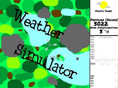 Weather Sim (With Radar Map)