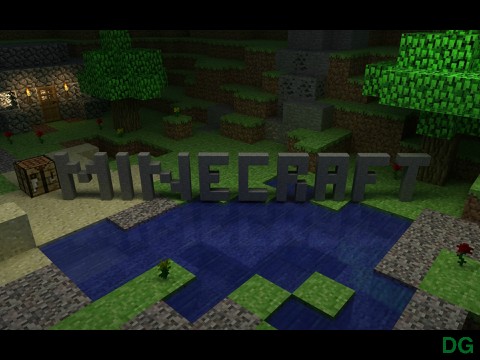 Minecraft (real game on 3D)
