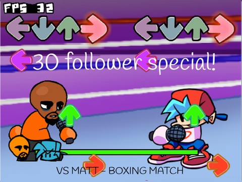 Vs matt - boxing match