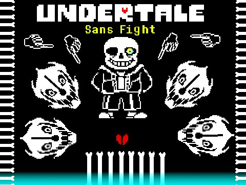 Undertale Hard Mode Sans Fight Demo (My Take)