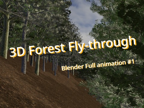 3D Forest Fly-Through Animation Trailer || Contest entry