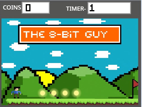 The 8-bit Guy || A scrolling platformer || entry for game contest