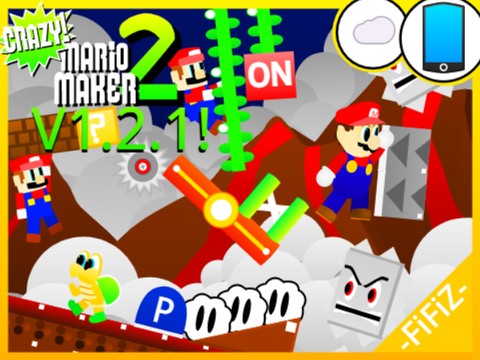 ☁️ CRAZY MARIO MAKER 2! ☁️ |#all #games #mobile-friendly #multiplayer