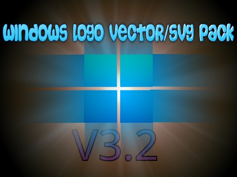 Windows Logo Vector/SVG Pack (Updated - V3.2)