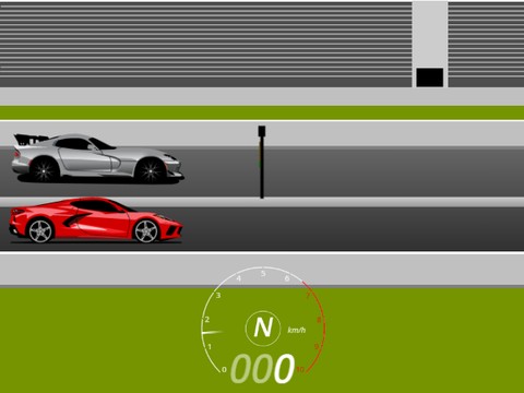 Drag racing physics test UPDATED_1/4 mile (400m)