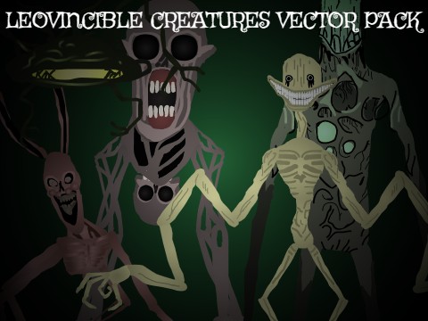 Leovincible creatures Vector Pack