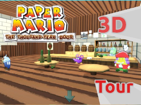 Paper Mario 3D Tour: Rogueport