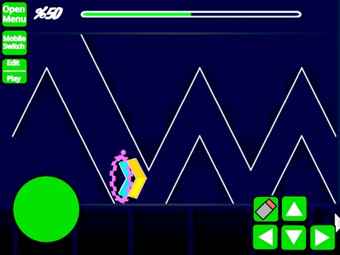Geometry Dash Sonic Wave/... FULL VER