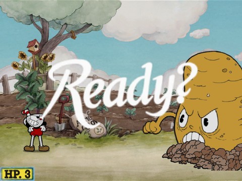 Cuphead The Root Pack in Botanic Panic!