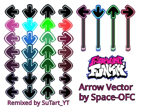 FNF Arrows Vector (TABI Song 3 Ver)
