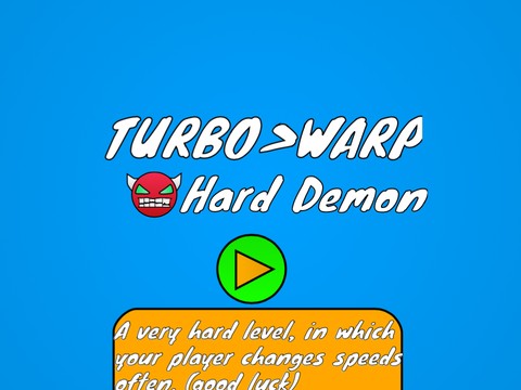 Geometry Dash Turbo Warp