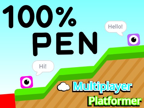 ☁【100%PEN】Multiplayer platformer