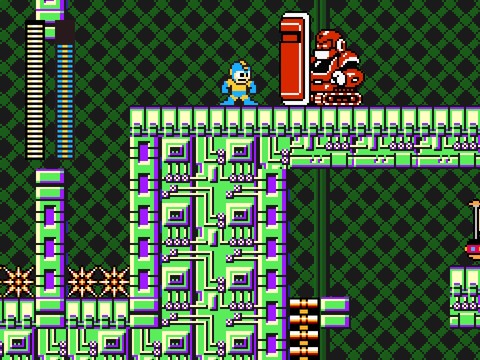 Mega man 9 endless attack concept (WIP)