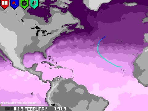 Hurricane Simulator without displayed names