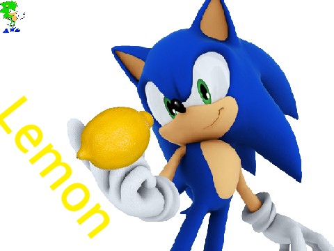 Sonic eats a lemon and dies (TTS)