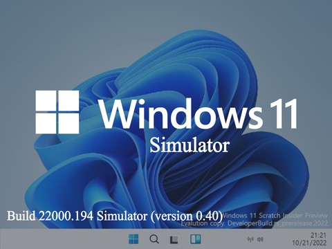 【Windows 11 Insider Preview】Sim v0.40