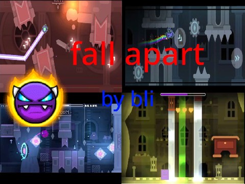 Geometry Dash fall apart