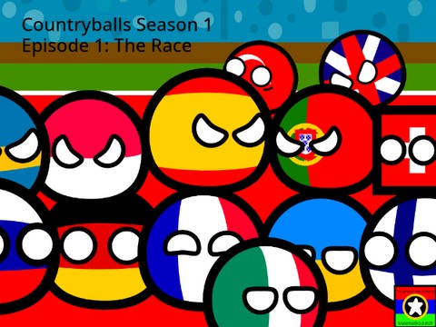 Countryballs S1 E1: The Race