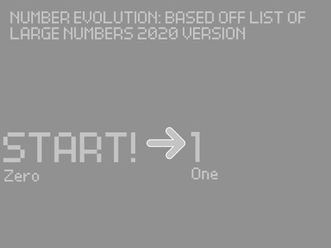 Number Evolution: Based Off List Of Large Numbers 2020 Version (Start ...