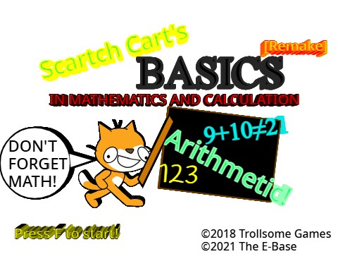 Scartch Cart's Basics in Mathematics and Calculation [Remake]