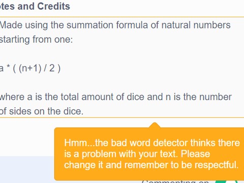 break the bad word detector simulator