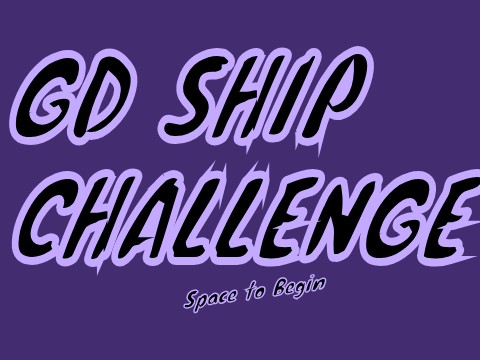 Geometry Dash Ship Challenge #games #all