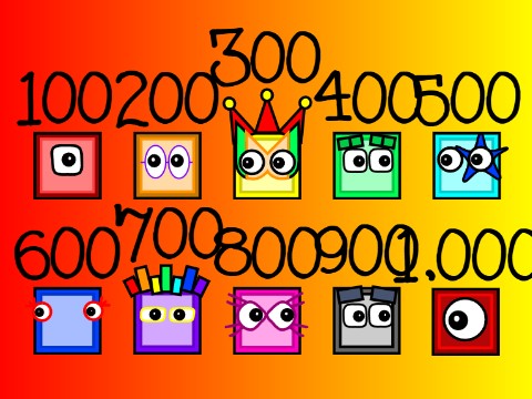 All Numbericons 1-1000, Cadex Edition