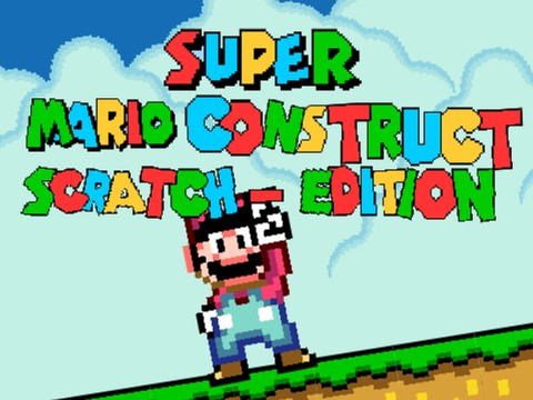 Super Mario Construct Scratch Edition v4.