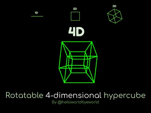 4D cube!