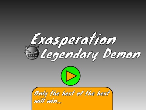 Geometry Dash Exasperation