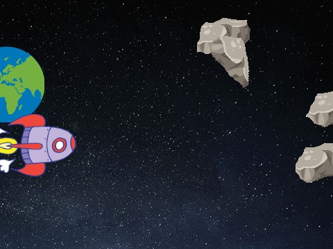 shooting asteroids game