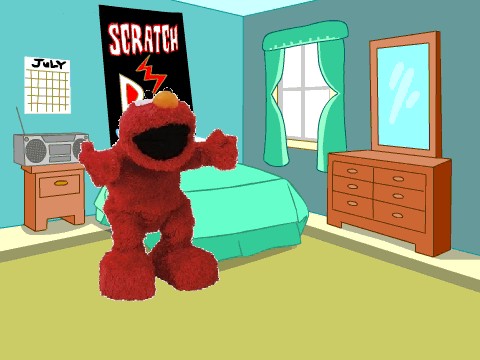 Elmo gets grounded on Easter