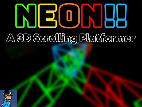 Neon!! A Pen 3D Scrolling Platformer #Games#all#Trending