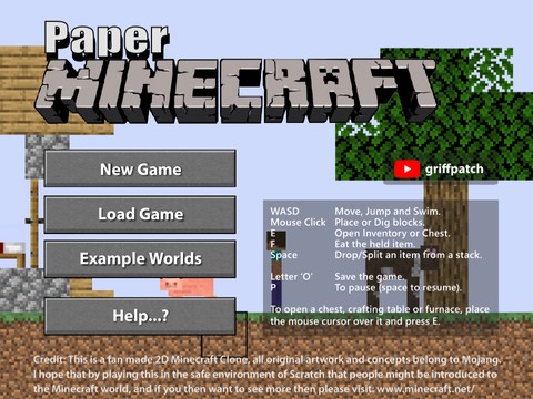 Paper Minecraft New Texture