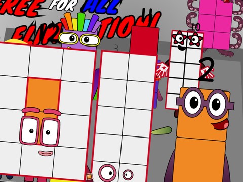 Numberblocks Free-For-All Elimination [ 12 Characters]