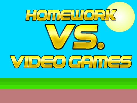 Homework vs. Video Games - A Platformer #Games #Games #Games #All # ...