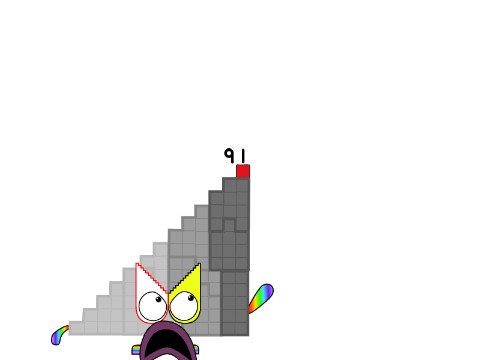 numberblocks 91 hates old cartoon blocks 16
