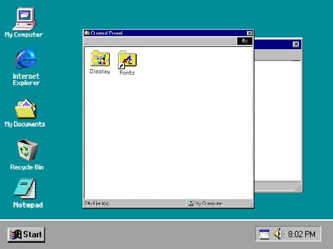 Windows 98 Simulator