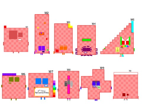 Numberblocks Band Retro 101-110 (Each Sound)