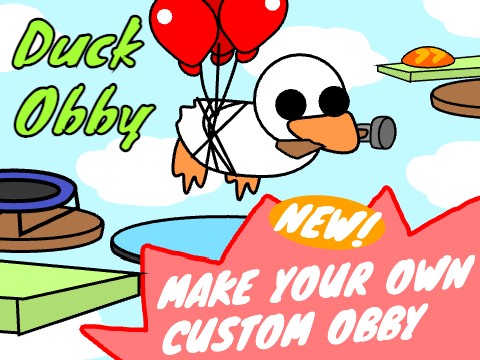 (OBBY CREATOR) Duck Obby - A Top Down Platformer